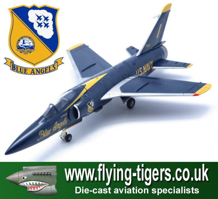 FA728002 Blue Angels Grumman F11F-1 Tiger 'Blue Angels leaders aircraft ...