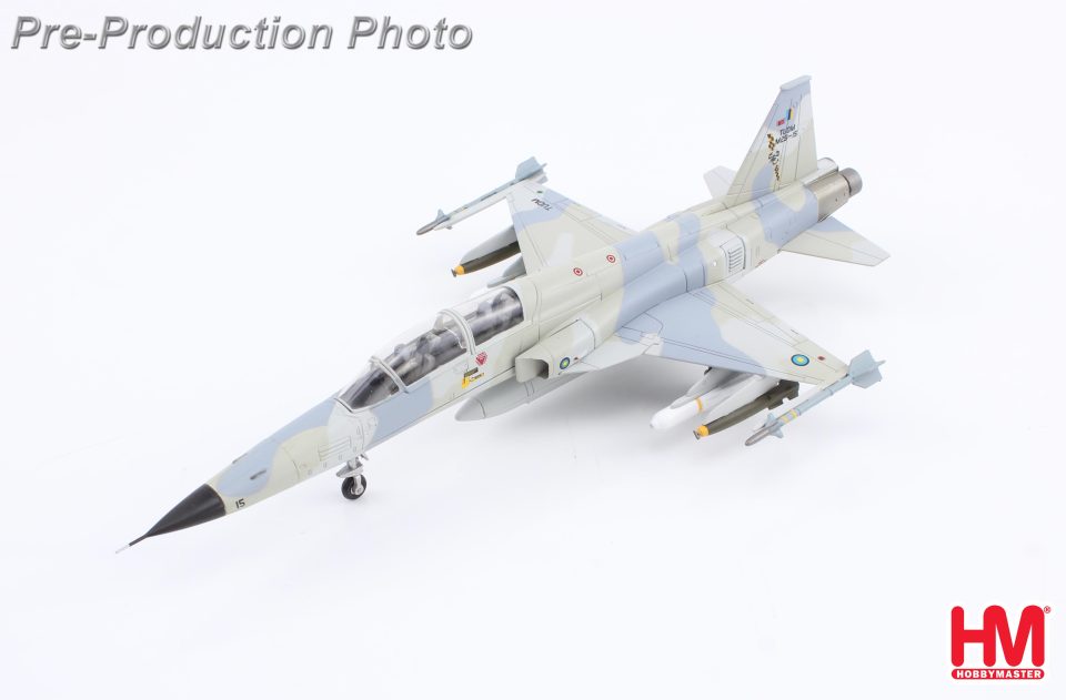 HA3368 Hobbymaster F-5F Tiger II M29-15, No. 12 Skn, TUDM, 1980s