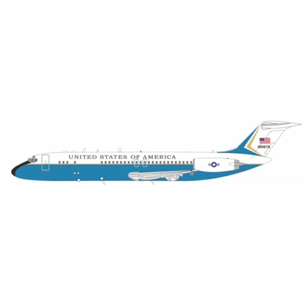 IFC9A0876 InFlight USAF C-9A Nightingale (DC-9-32CF) 71-0876