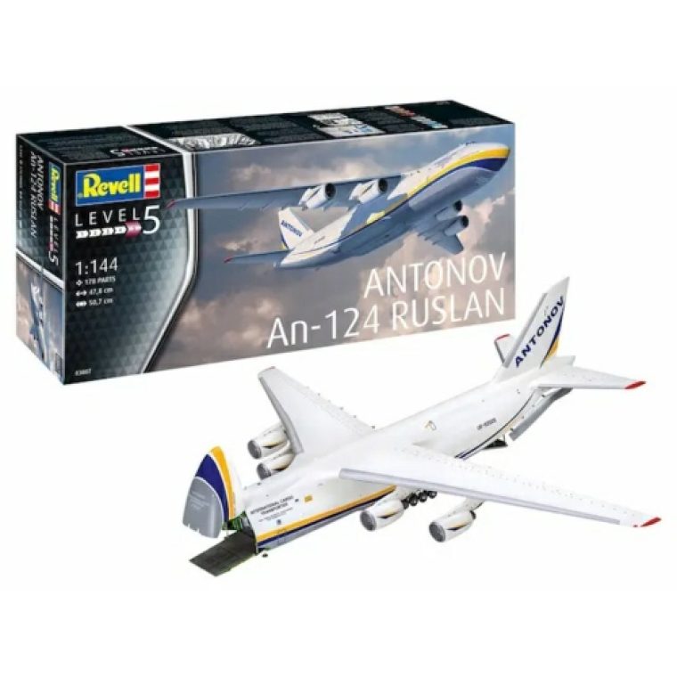 R03807 Revell 1/144th scale model kit Antonov AN-124 Ruslan